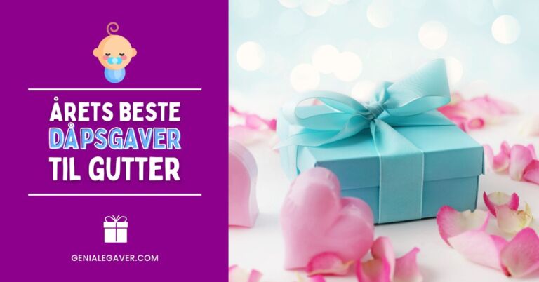 Dåpsgave til gutt 2025 » Årets beste barnedåb gaver til gutt